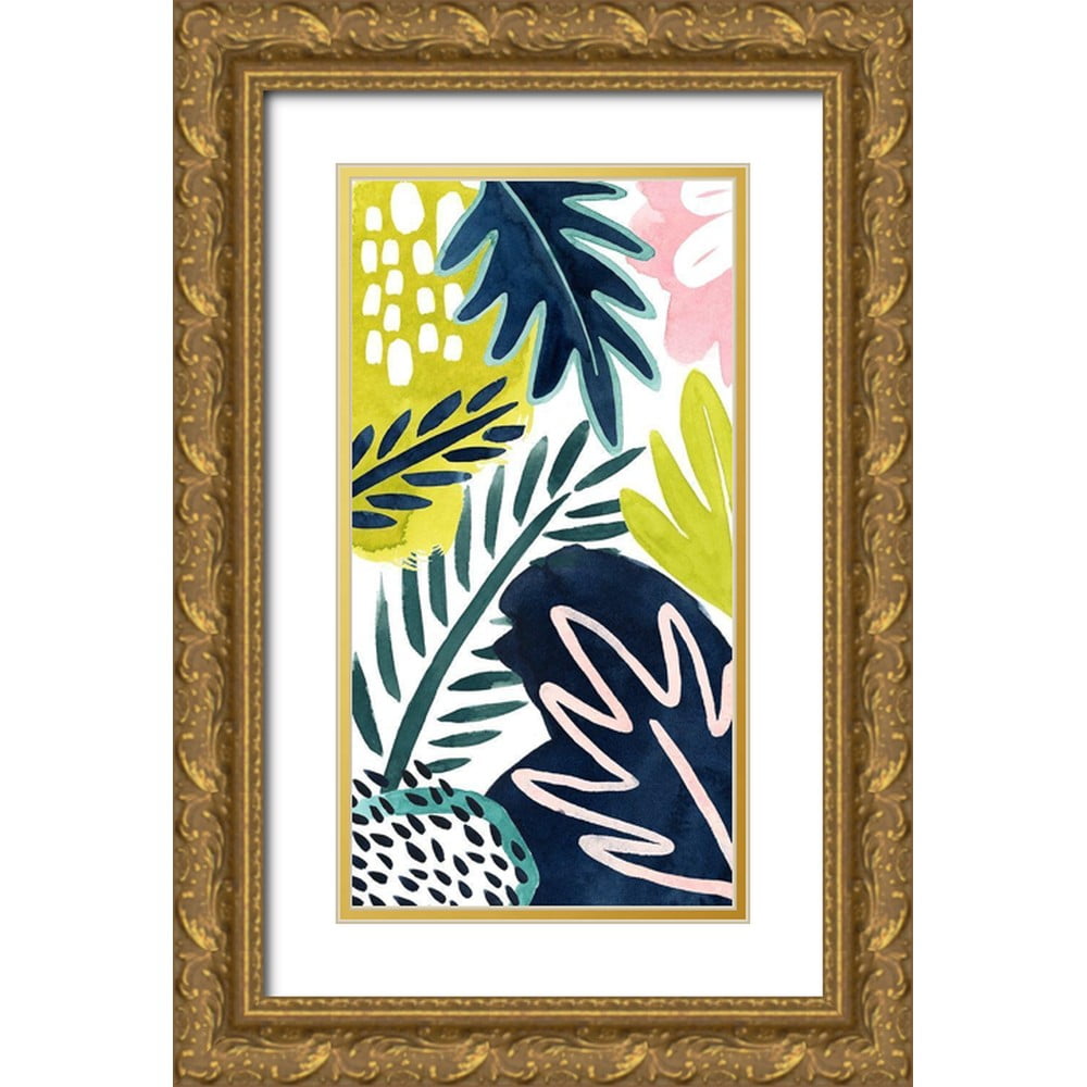 Popp, Grace 19x32 Gold Ornate Wood Framed with Double Matting Museum ...