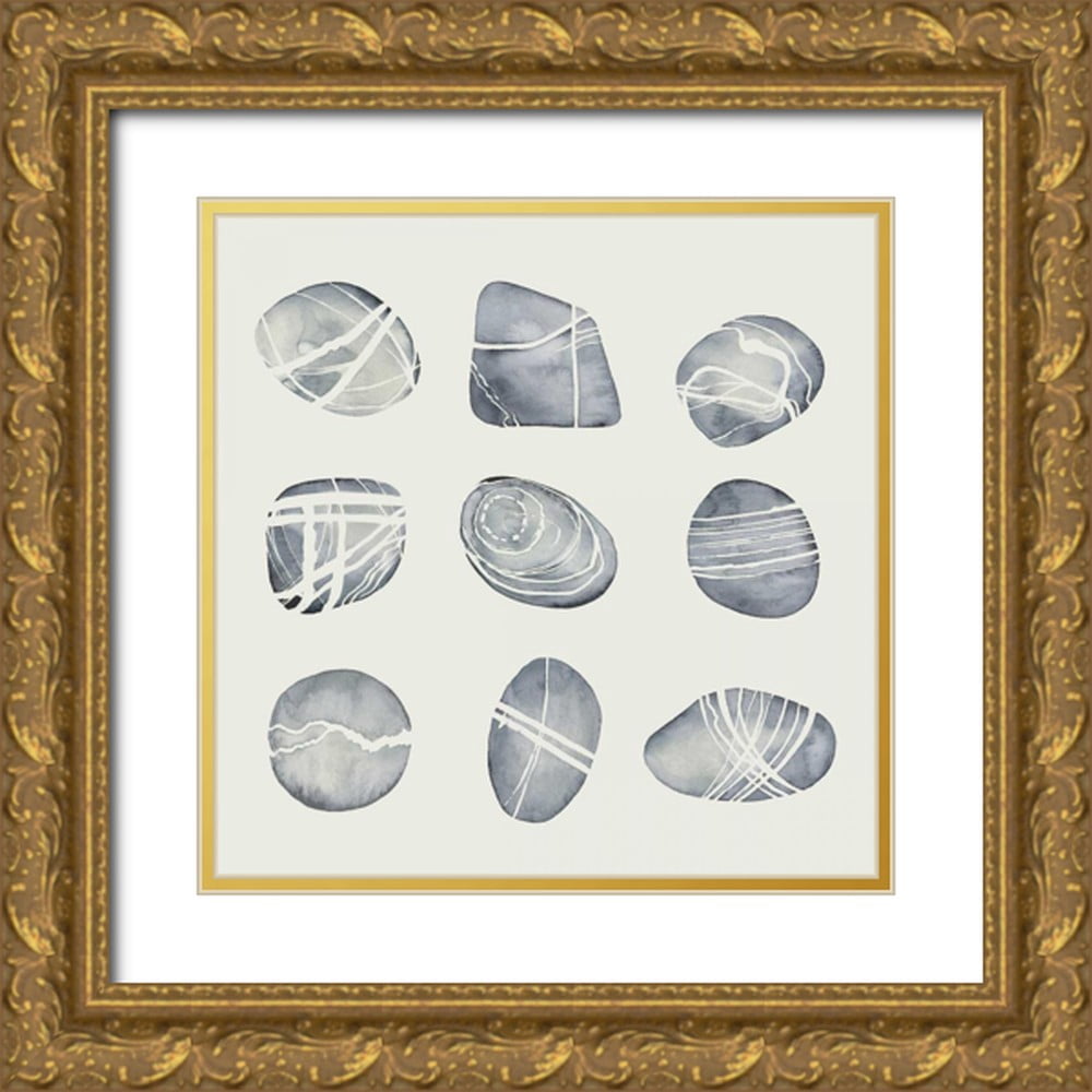 Popp, Grace 20x20 Gold Ornate Wood Framed with Double Matting Museum ...