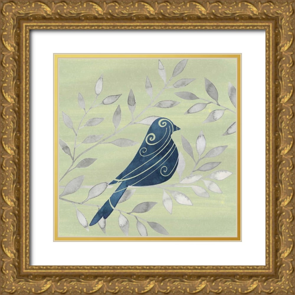 Popp, Grace 20x20 Gold Ornate Wood Framed with Double Matting Museum ...