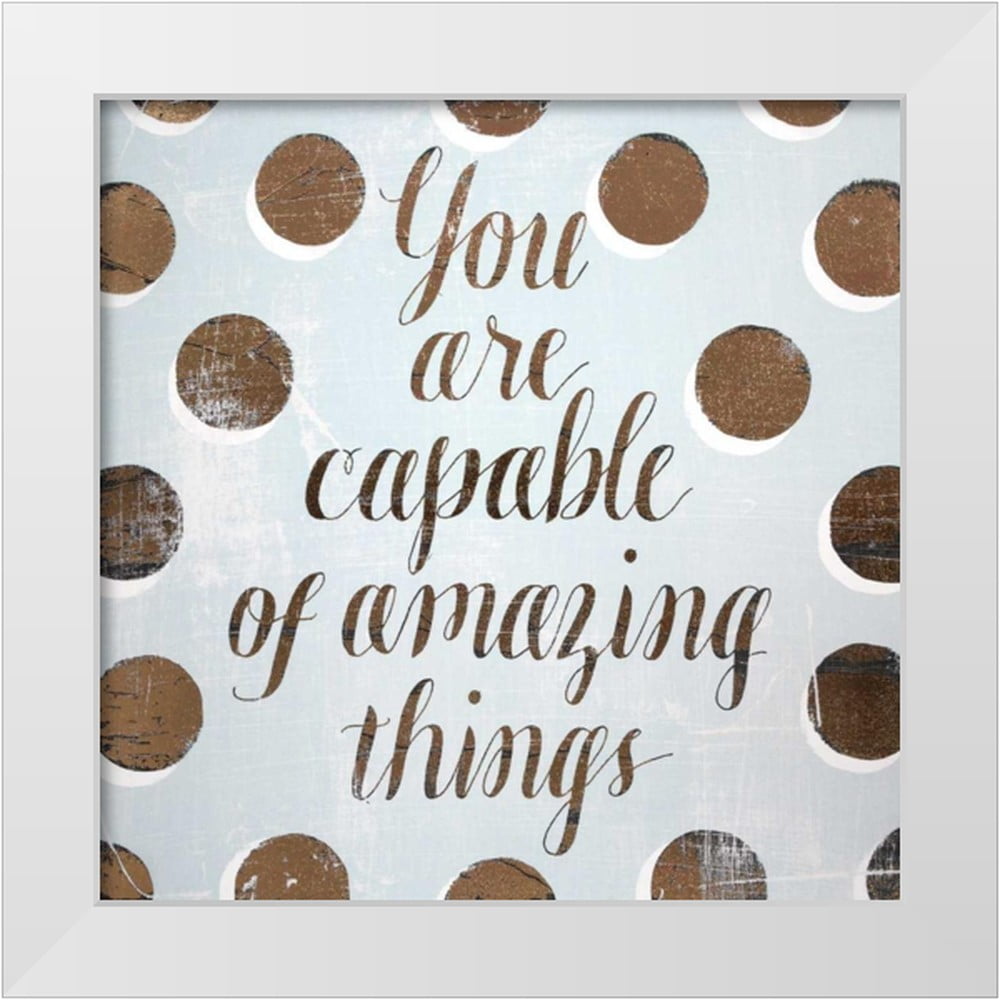 Popp, Grace 20x20 White Modern Wood Framed Museum Art Print Titled ...