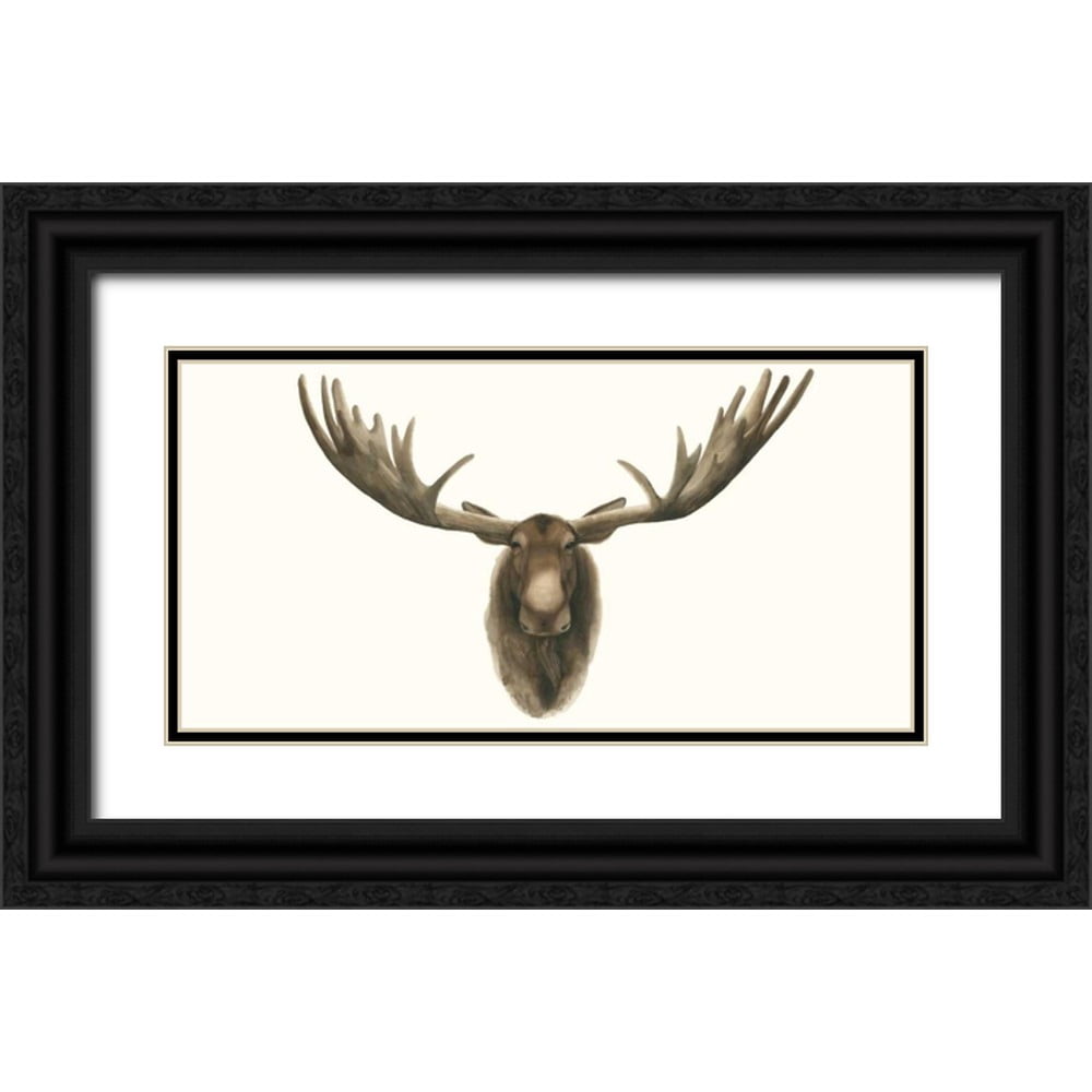 Popp, Grace 24x14 Black Ornate Wood Framed with Double Matting Museum ...