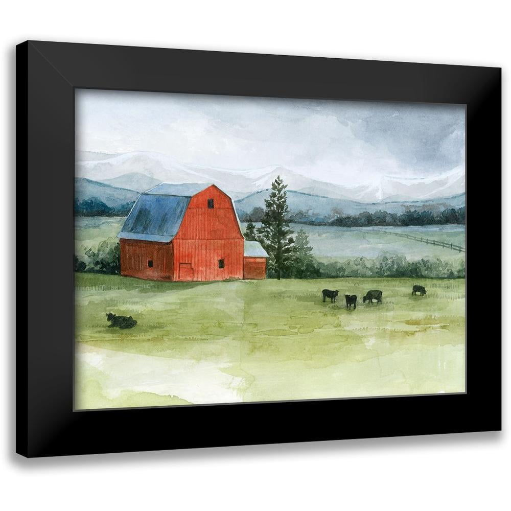 Popp, Grace 24x19 Black Modern Framed Museum Art Print Titled - Valley ...