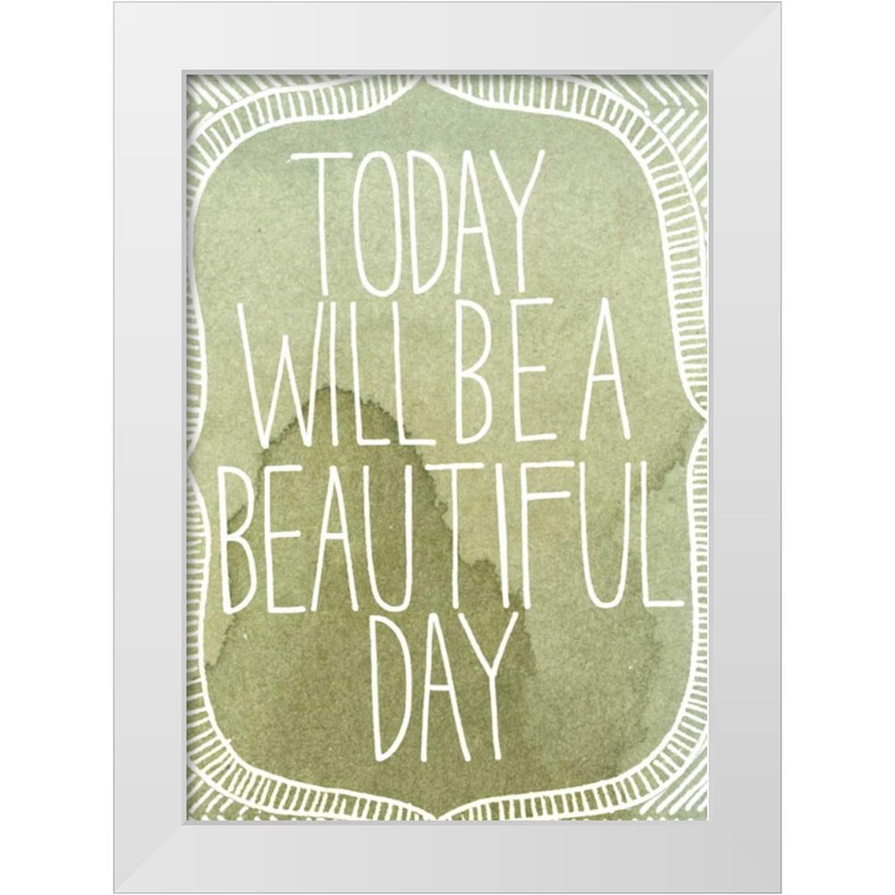 Popp, Grace 24x32 White Modern Wood Framed Museum Art Print Titled ...