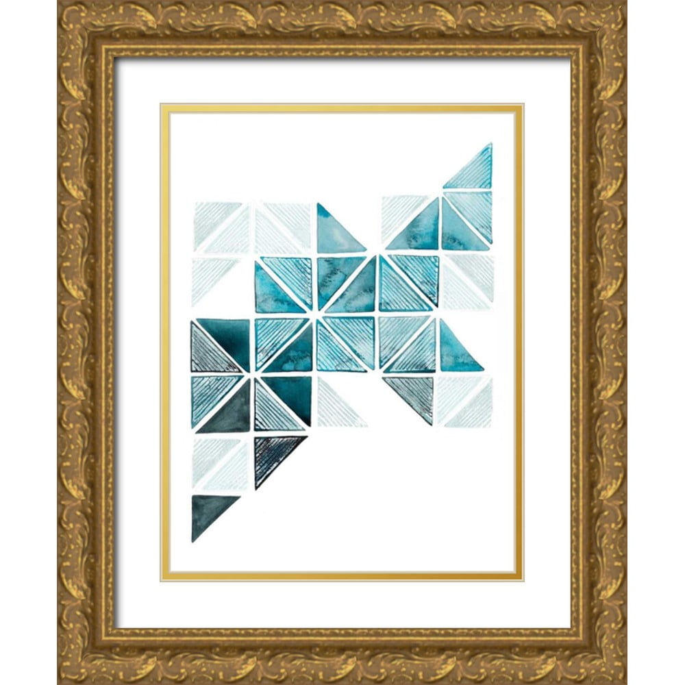 Popp, Grace 25x32 Gold Ornate Wood Framed with Double Matting Museum ...