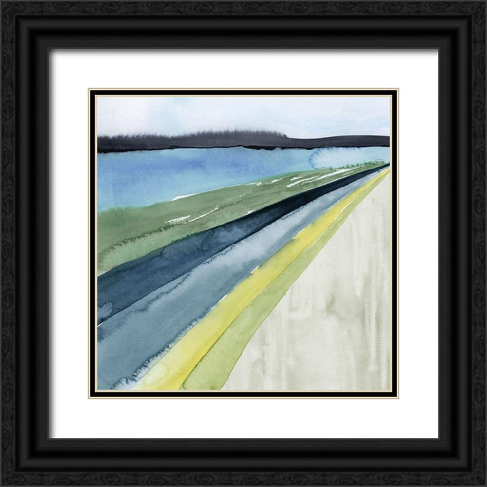 Popp, Grace 26x26 Black Ornate Wood Framed with Double Matting Museum Art Print Titled - Pastel ...