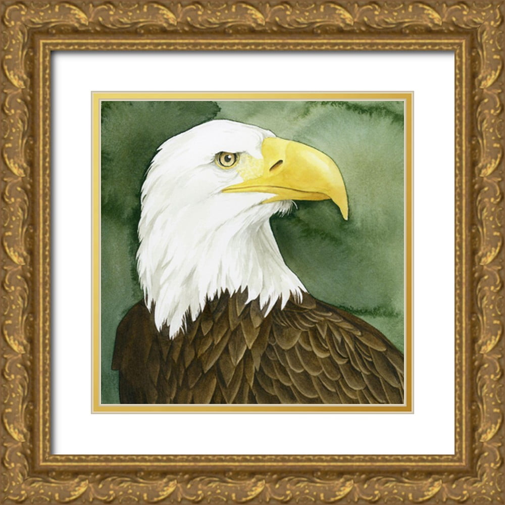 Popp, Grace 26x26 Gold Ornate Wood Framed with Double Matting Museum ...