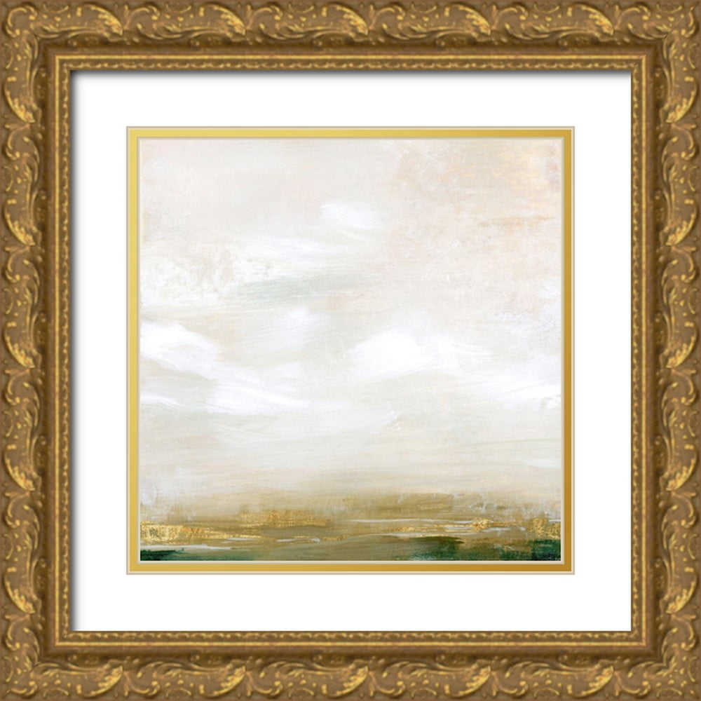 Popp, Grace 26x26 Gold Ornate Wood Framed with Double Matting Museum ...