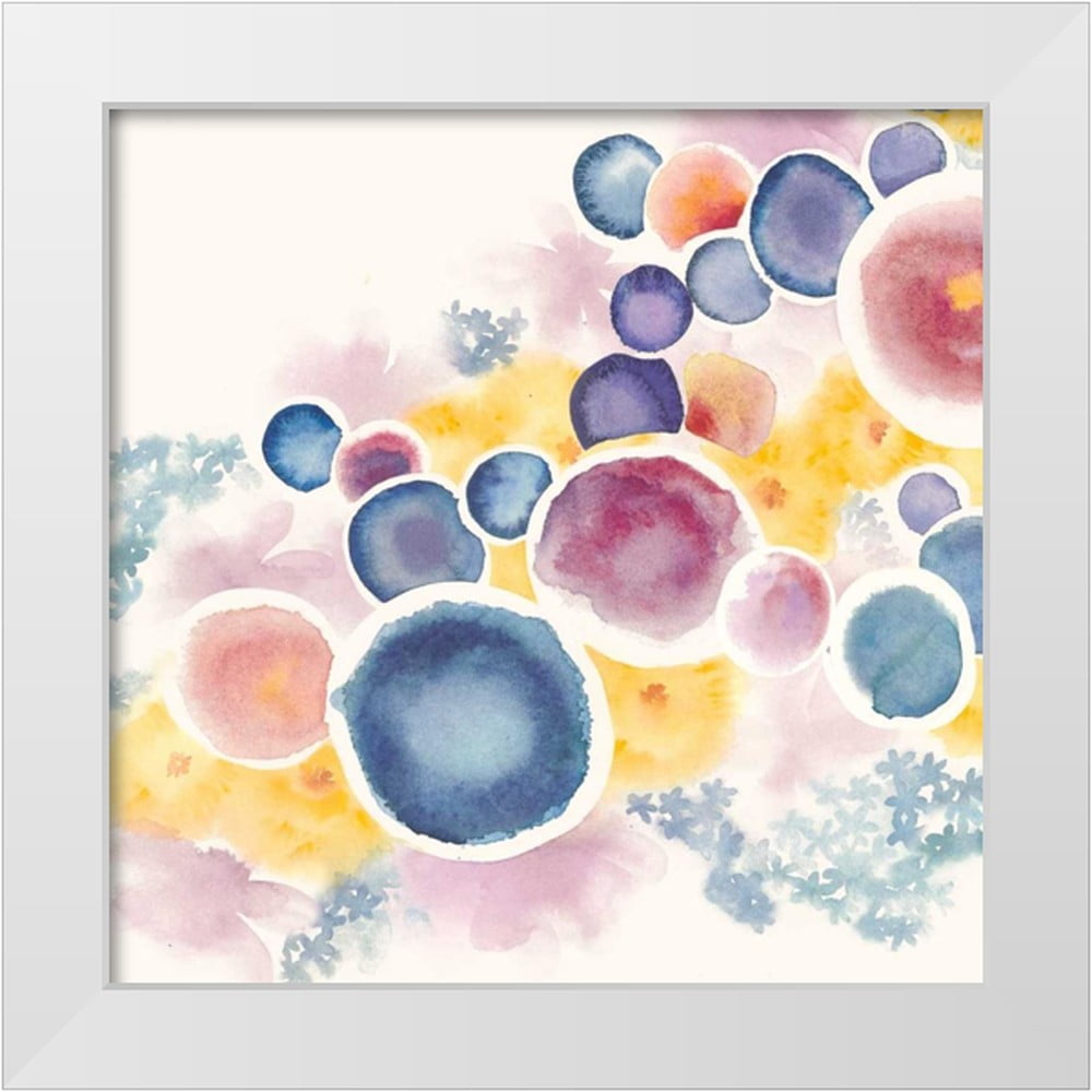 Popp, Grace 26x26 White Modern Wood Framed Museum Art Print Titled - Garden Orb I - Walmart.com