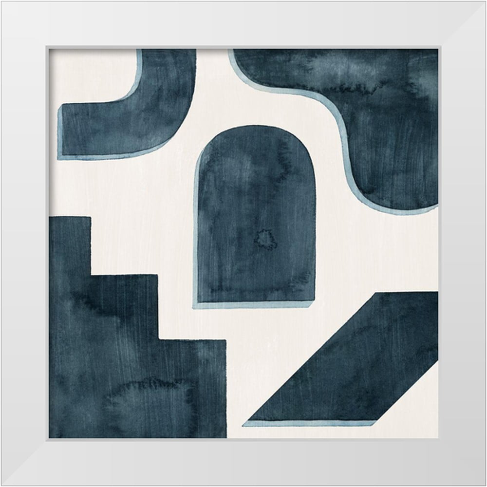 Popp, Grace 26x26 White Modern Wood Framed Museum Art Print Titled ...