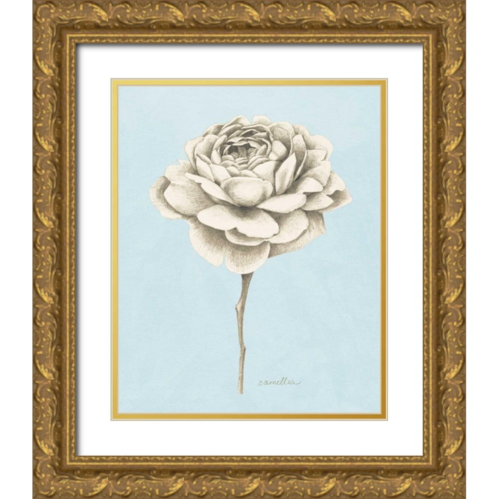 Popp, Grace 26x32 Gold Ornate Wood Framed with Double Matting Museum ...