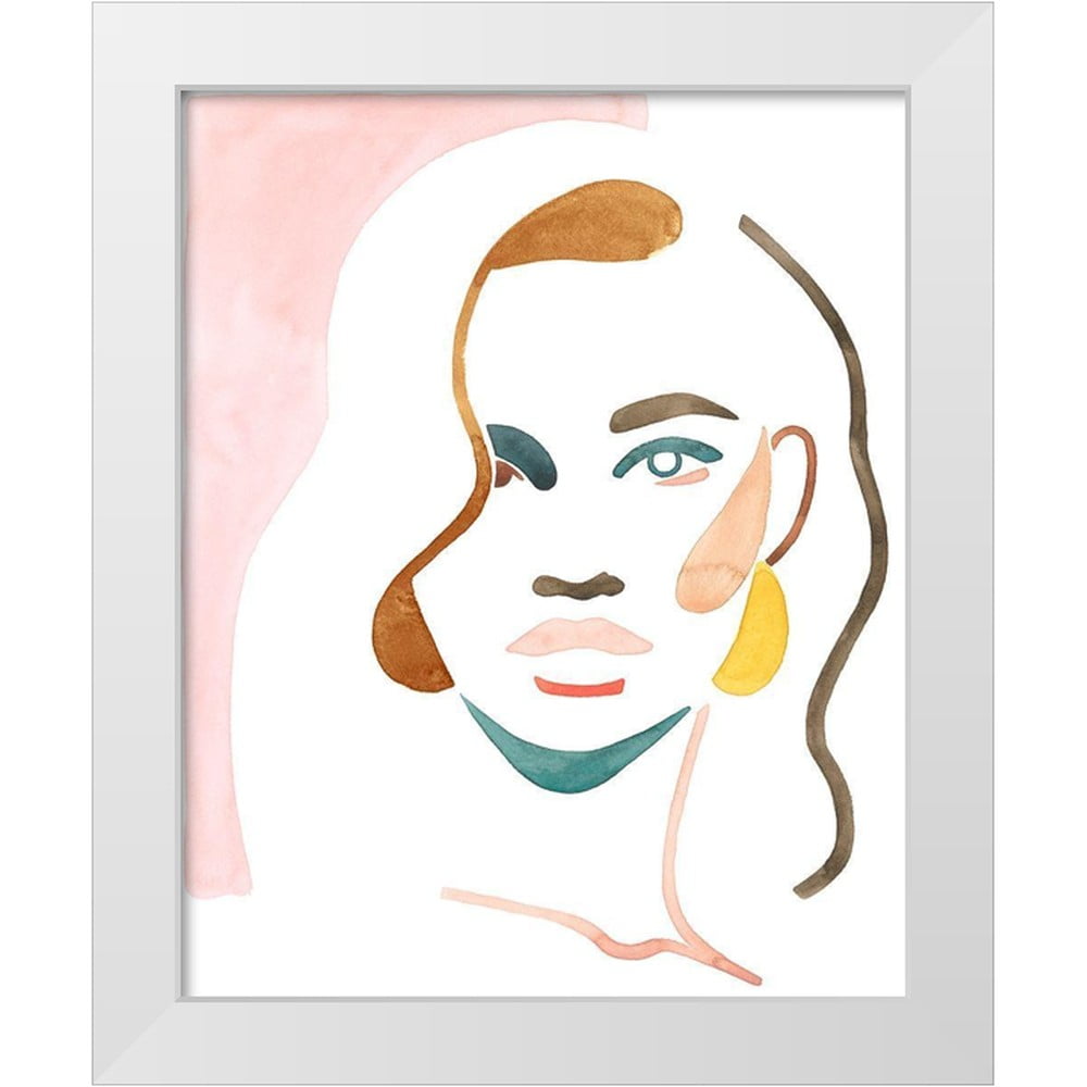 Popp, Grace 26x32 White Modern Wood Framed Museum Art Print Titled ...