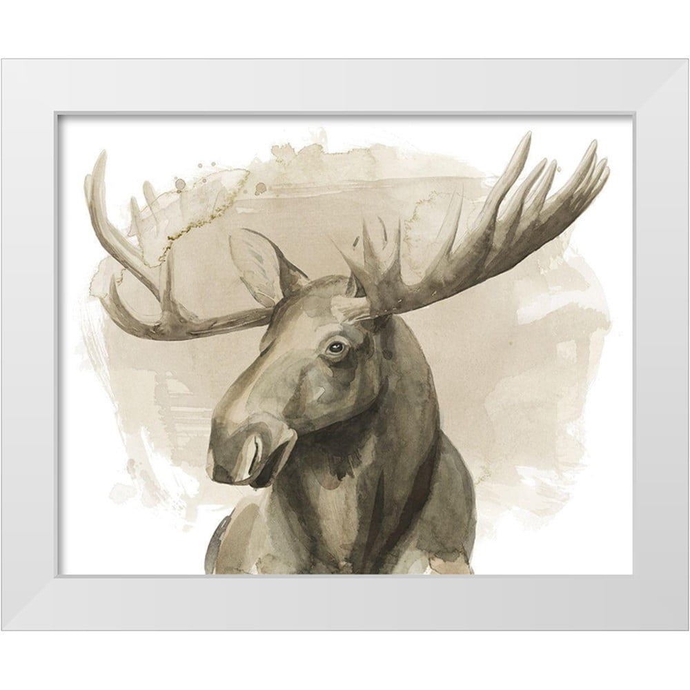 Popp, Grace 32x26 White Modern Wood Framed Museum Art Print Titled ...