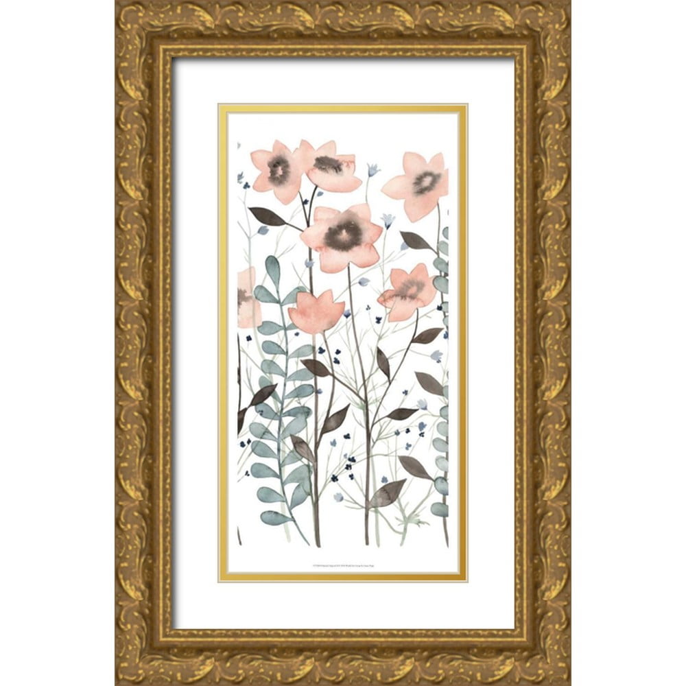 Popp, Grace 9x14 Gold Ornate Wood Framed with Double Matting Museum Art ...