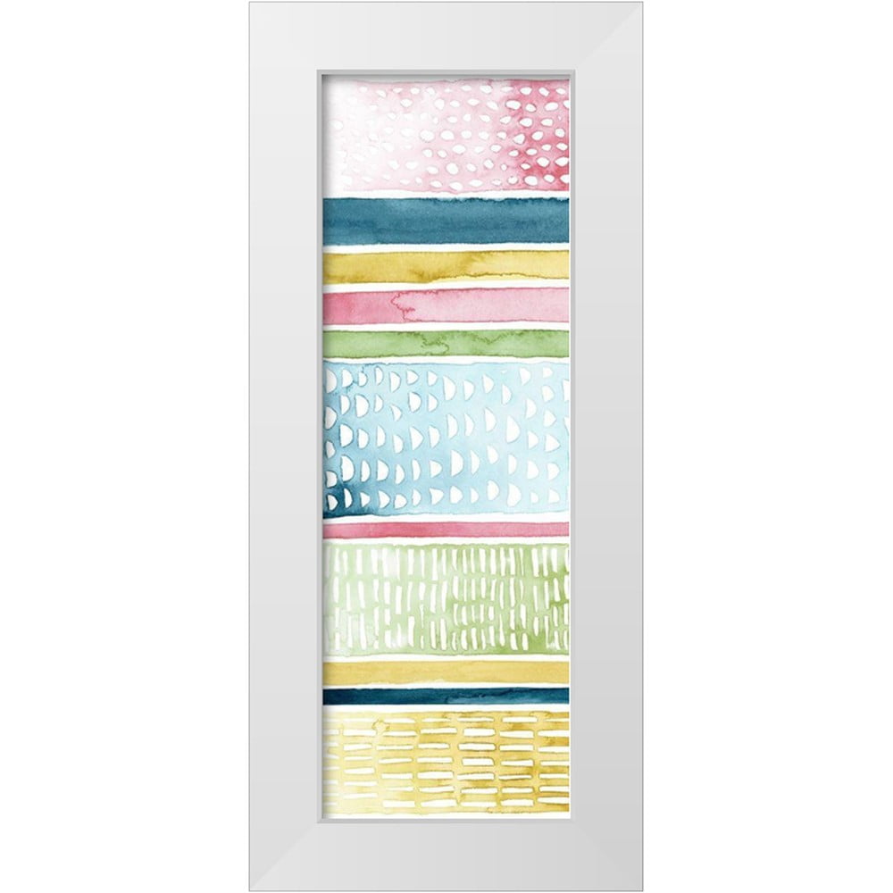 Popp, Grace 9x18 White Modern Wood Framed Museum Art Print Titled ...