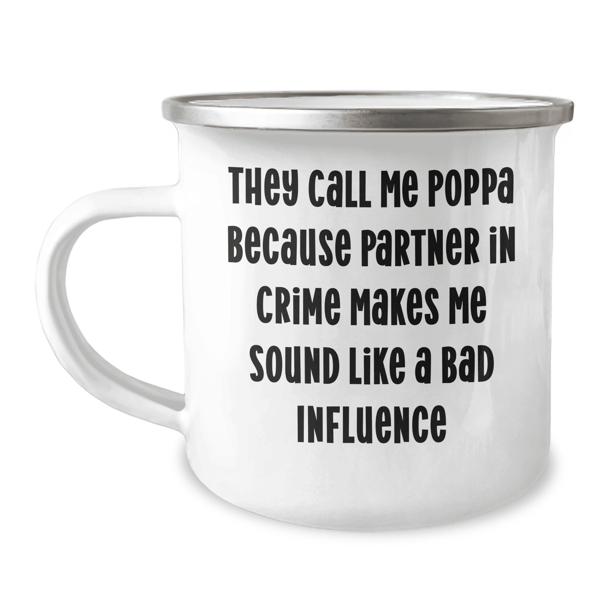 Poppa Camping Mug, Funny Quote Gifts from Family to Men, Unique Father ...