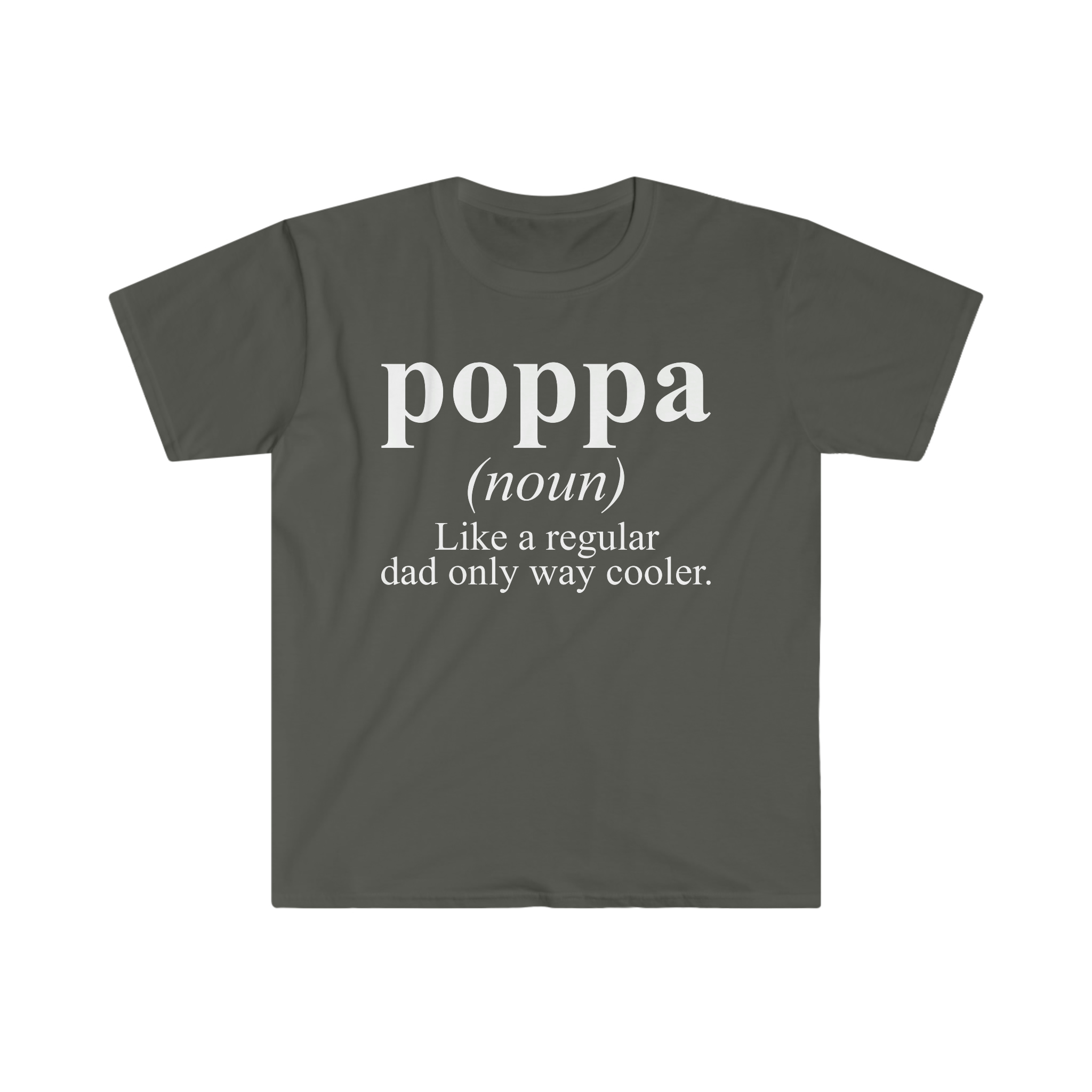 Poppa Dad Fathers Day Definition Shirt, Gifts, Tshirt, Tee - Walmart.com