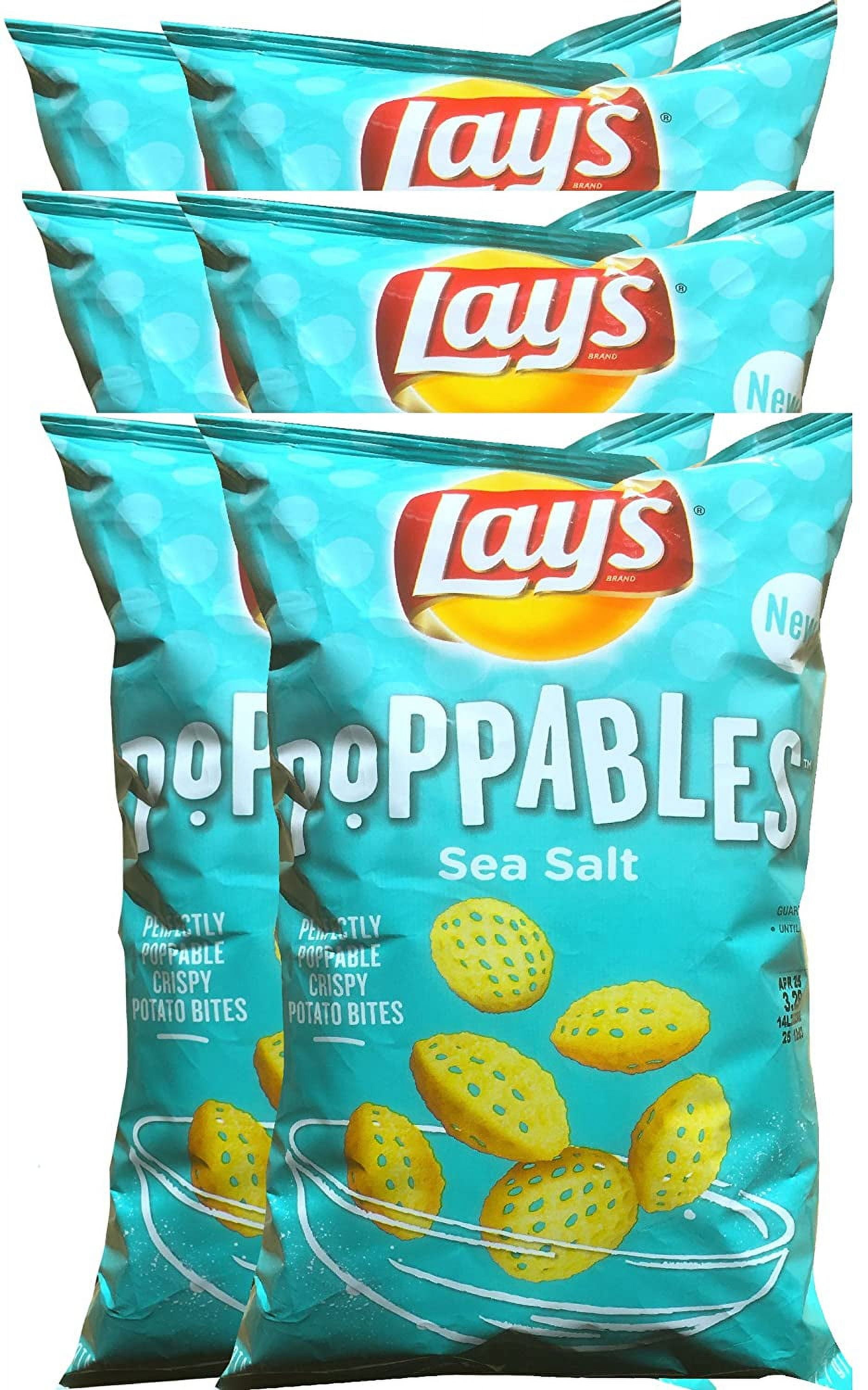Poppables Sea Salt Perfectly Poppable Crispy Potato Bites Net Wt 5 Oz ...