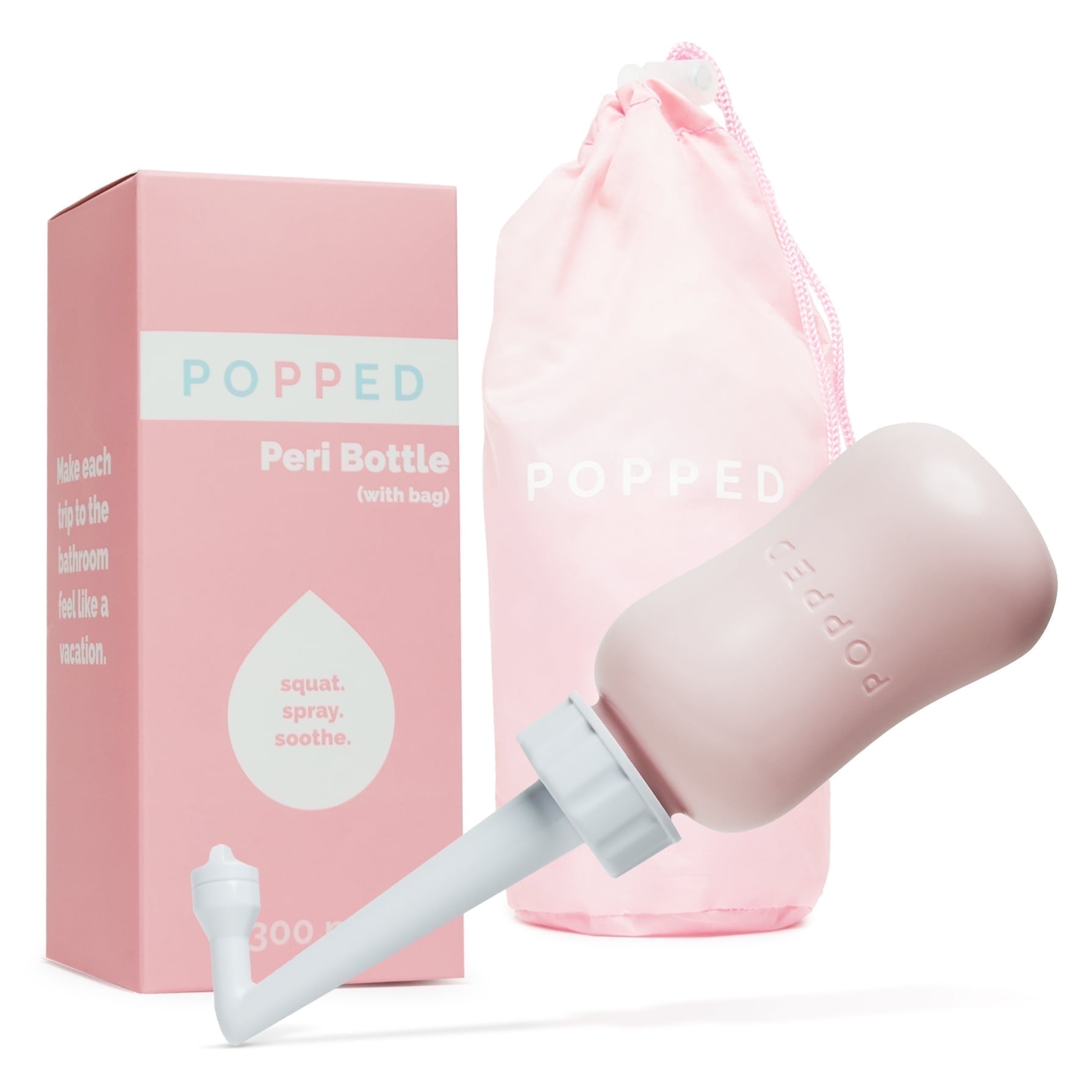 Popped Peri Bottle for Postpartum Care and Personal Hygiene, Feminine ...
