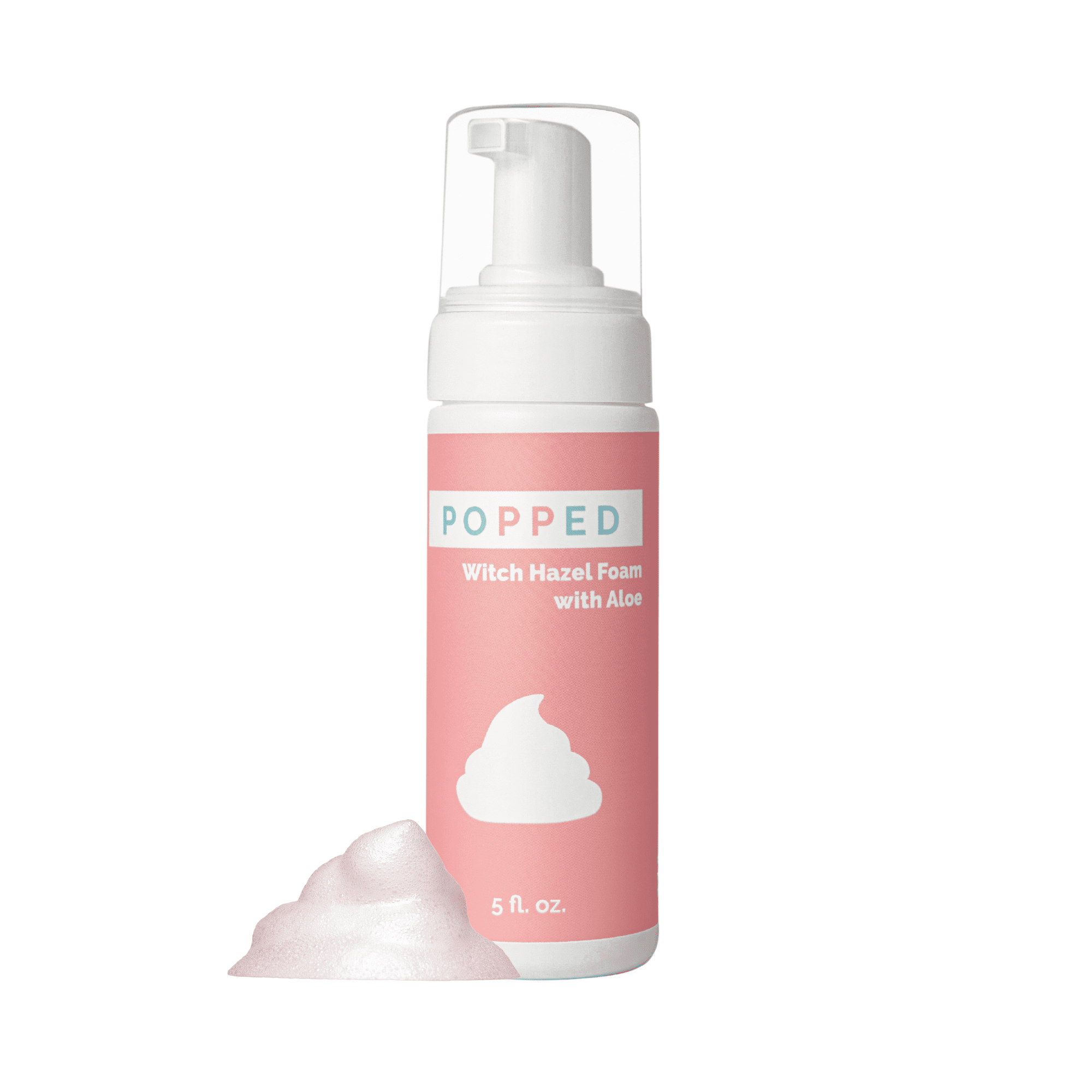 Popped Witch Hazel Foam, Aloe-Enriched Postpartum Cooling Wash ...