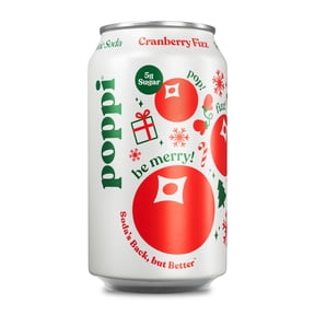 poppi Orange Cream Prebiotic Soda, 12 oz Can, Low Sugar, ACV ...