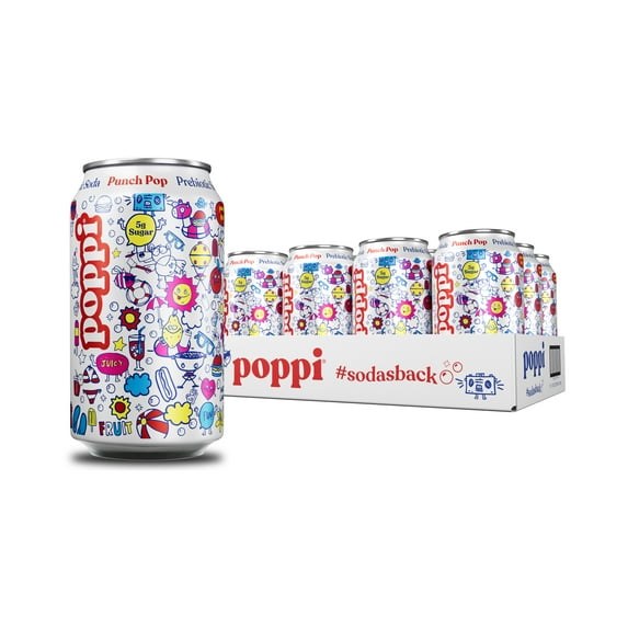 Walmart Black Friday Deals 2025 - poppi Prebiotic Soda, Punch Pop, 12 ...