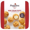 Poppies Mini Cream Puffs, Ready-to-Eat Pastry Filled with Rich Vanilla ...