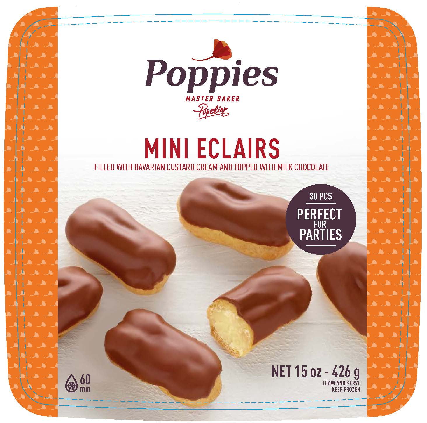 Poppies Mini Eclairs 15 oz - Walmart.com