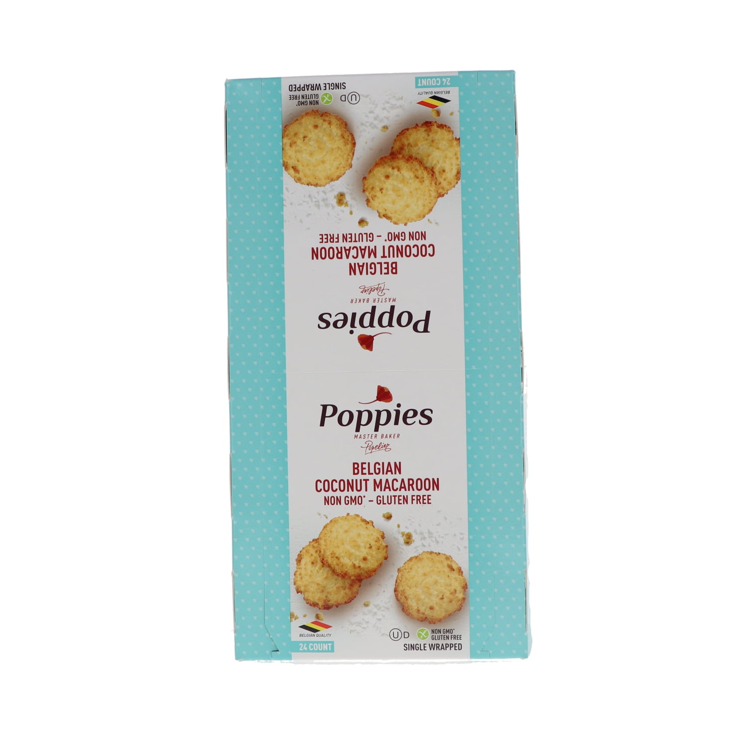 Poppies Original Coconut Macaroon 24/1.2Oz, 24 count - Walmart.com