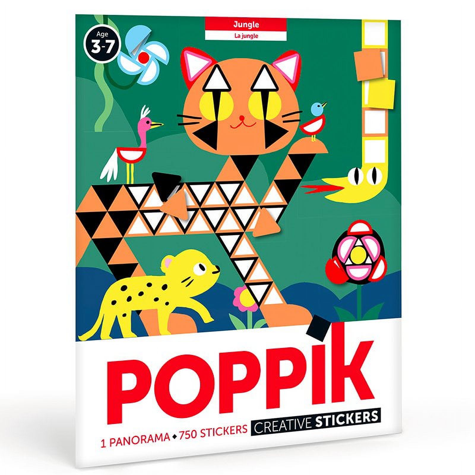 Poppik Art Sticker Book Activity Book For Kids and Family 750 stickers ...