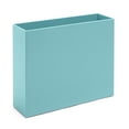 Poppin File Box, Aqua - Walmart Business Supplies