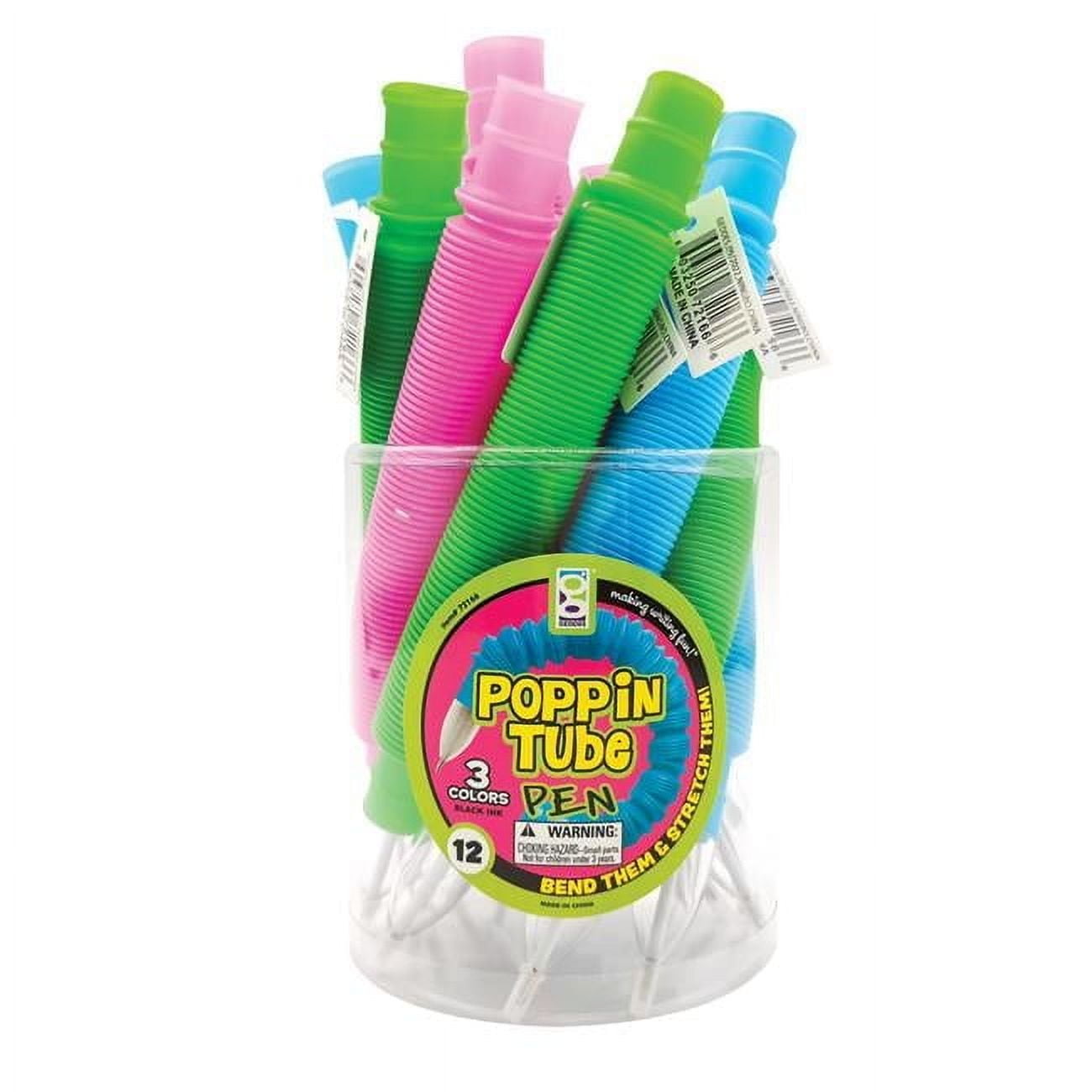 Poppin Tube Pens, 3 Color - Case of 144 - Walmart.com