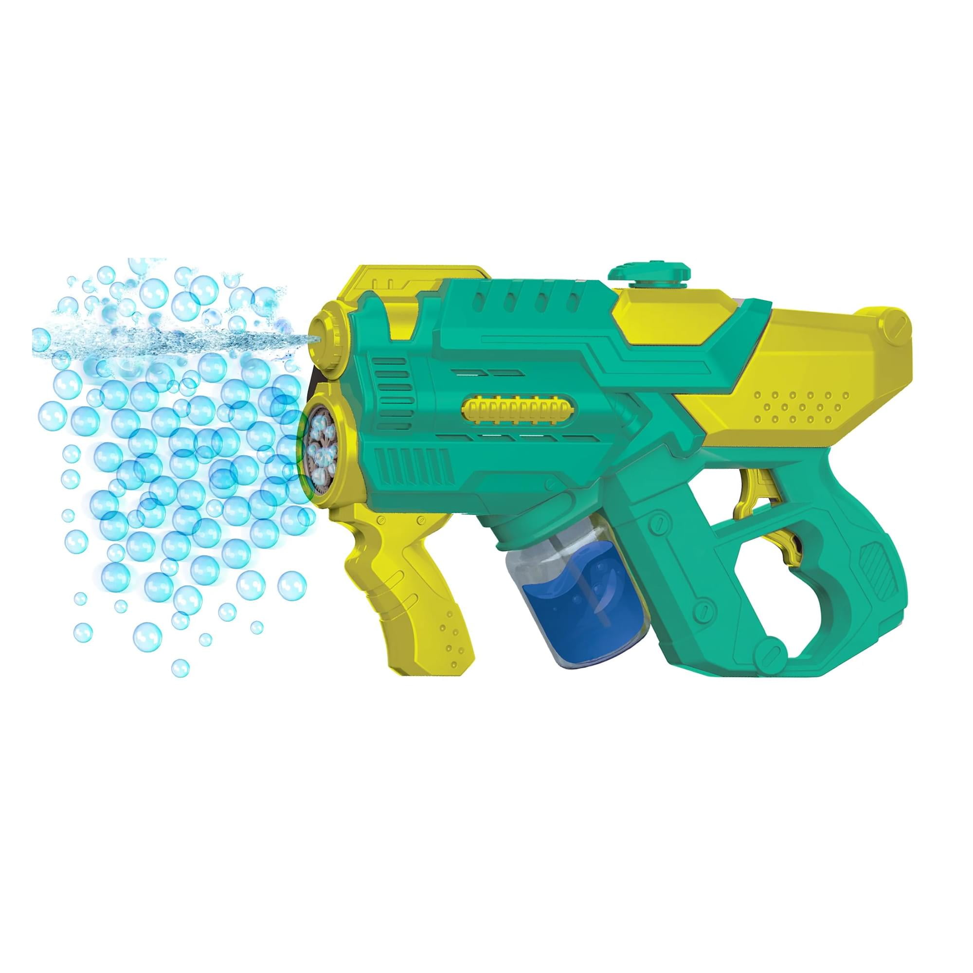 PoppinColorz Hydra Rechargeable 2-in-1 Color Bubbles Blaster and Water ...