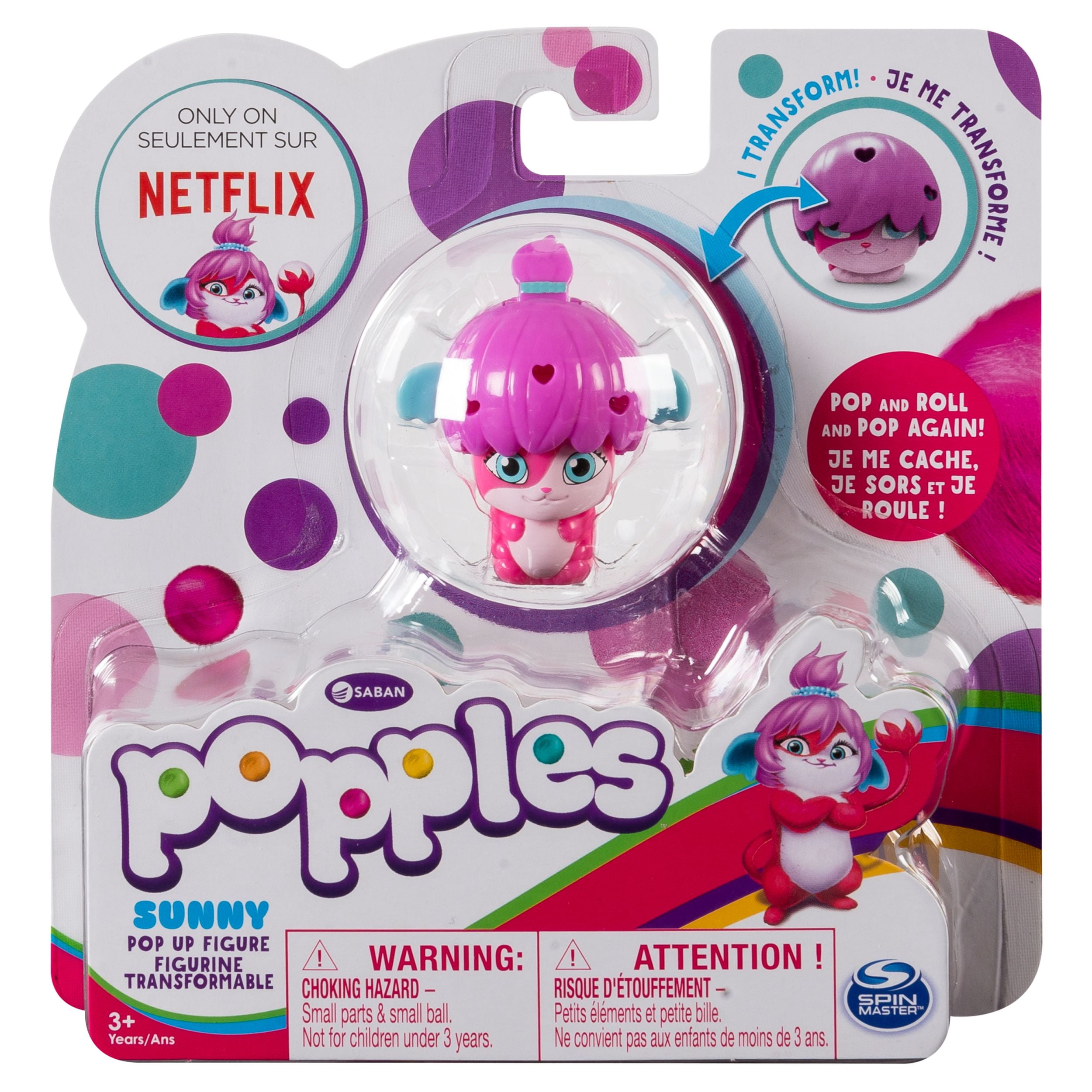 Popples, Pop Up Transforming Figure, Sunny, by Spin Master - Walmart.com