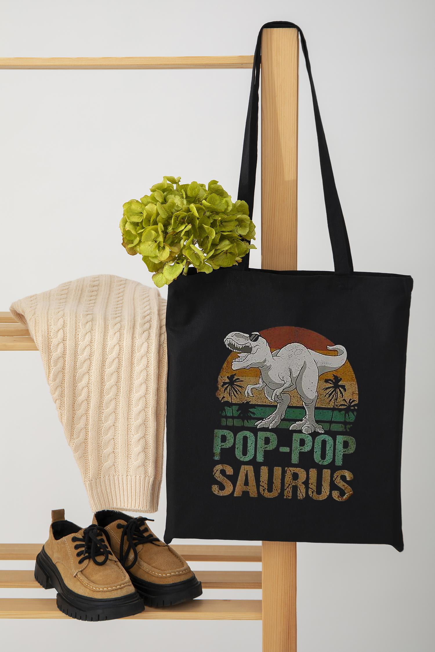 Poppopsaurus T Rex Dinosaur Pop Saurus Fathers Day Funny Grandpa ...