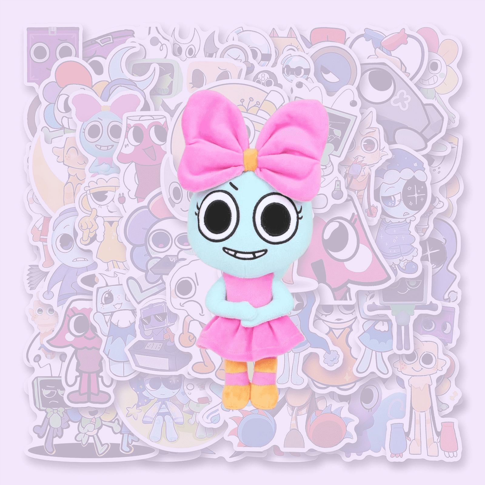 Poppy Dandy's World Plush Toy - Official Dandy's World Character Game ...