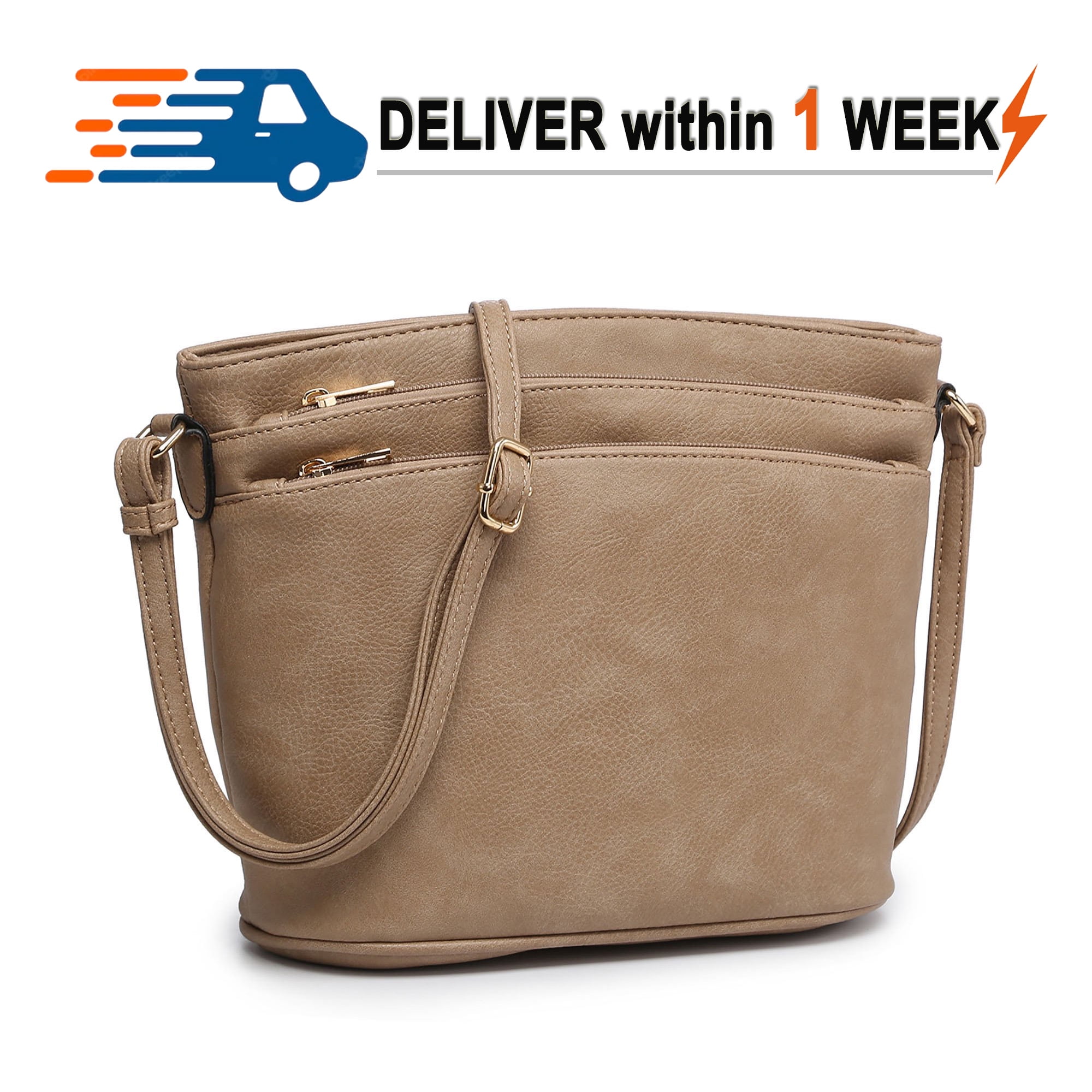 Multi Compartment Handbags