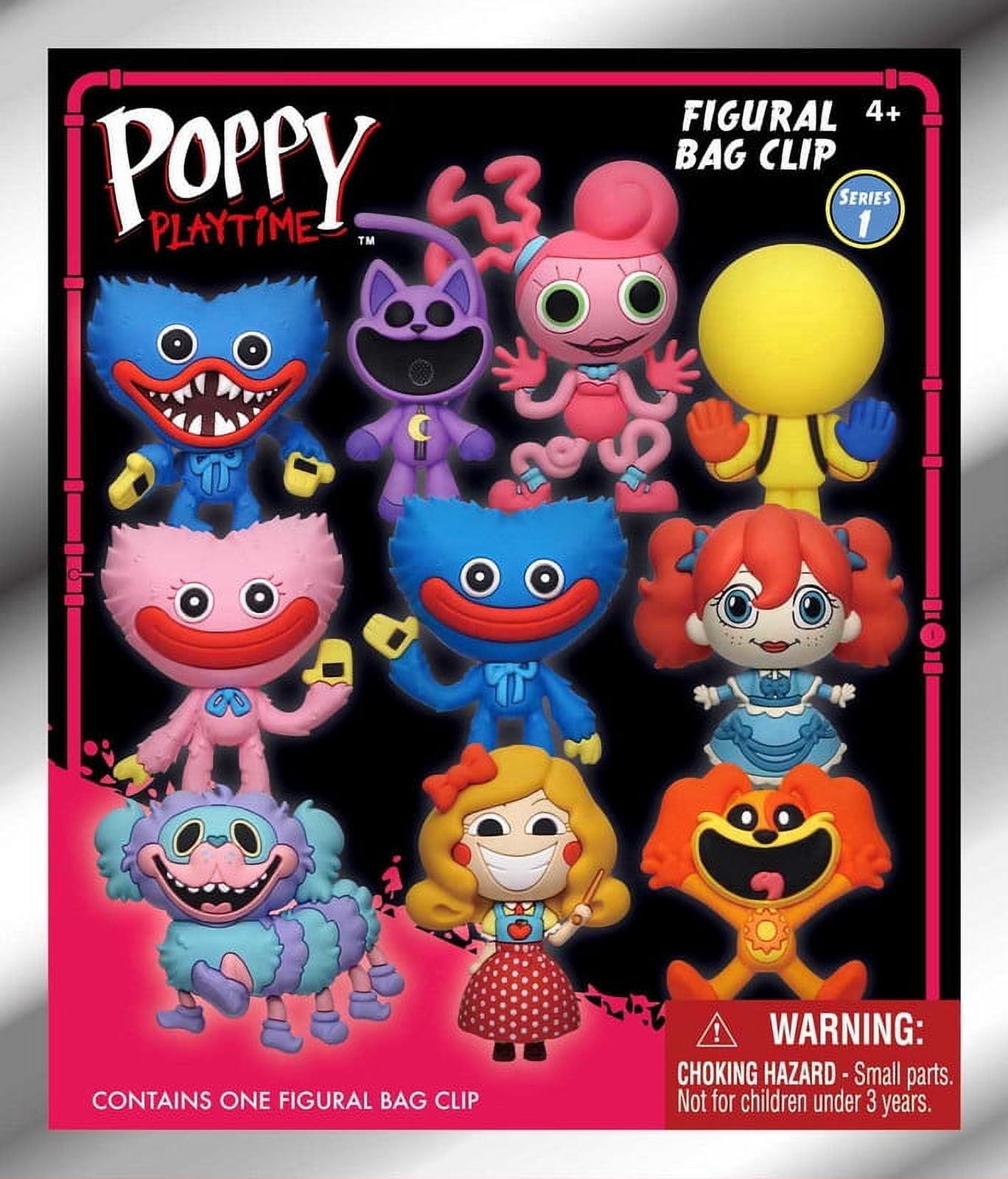Poppy Playtime 3D Foam Bagclip - Series 1 - Walmart.com Poppy Playtime 3D Foam Bagclip - Series 1 - Walmart.com