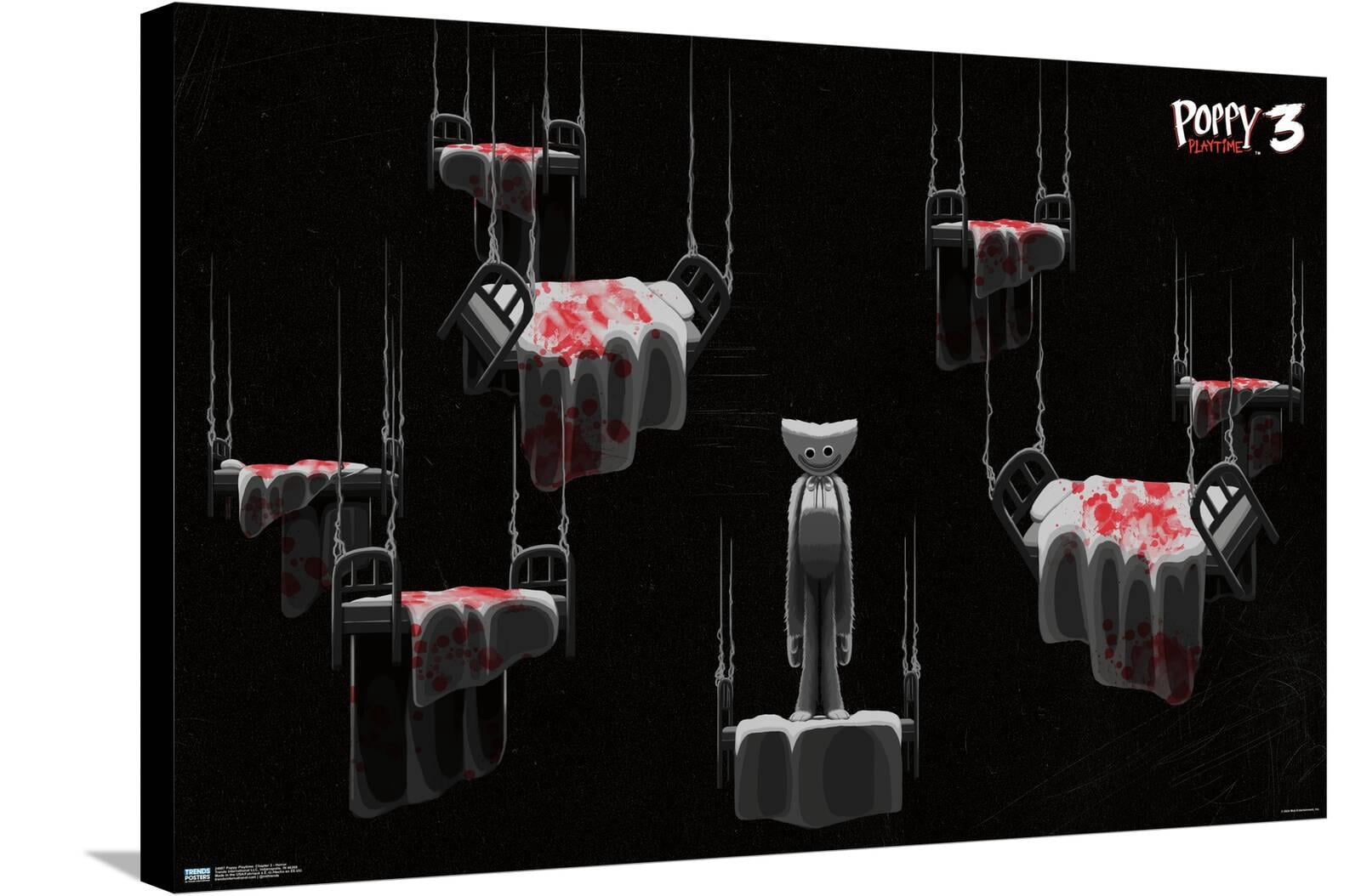 Poppy Playtime: Chapter 3 - Horror Canvas Wall Poster, 22.375" x 34 ...