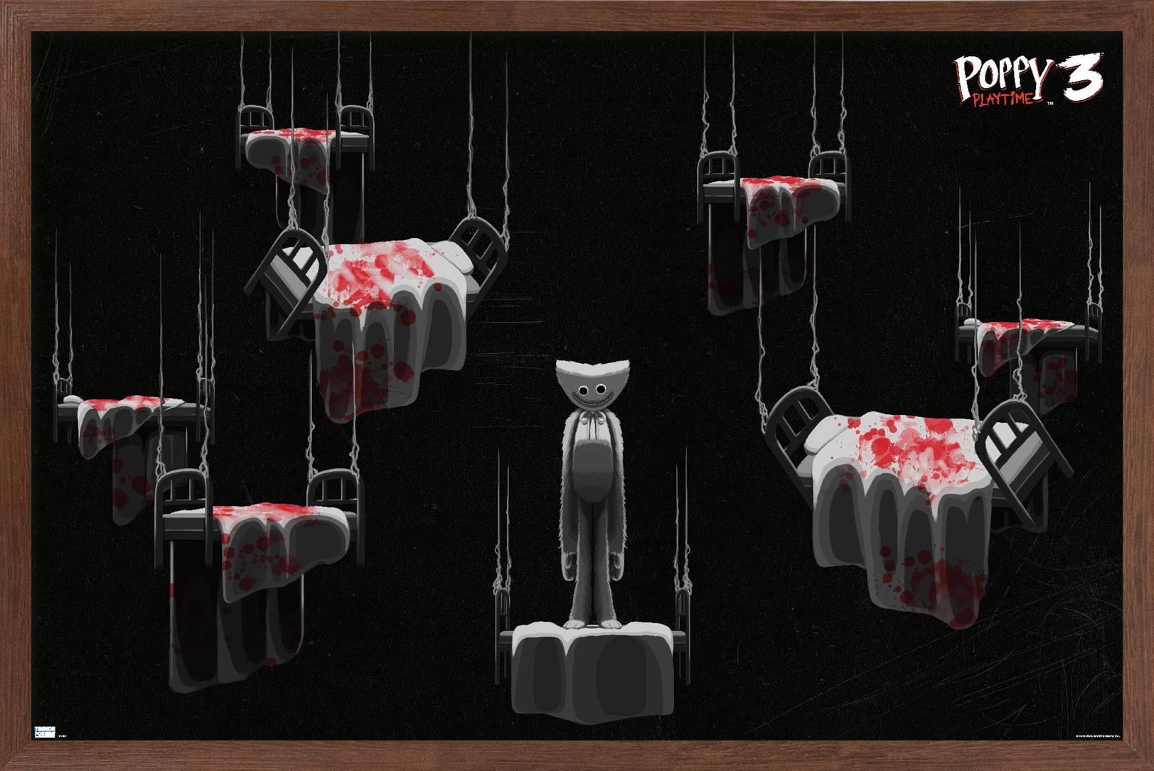 Poppy Playtime: Chapter 3 - Horror Wall Poster, 22.375" x 34" Framed ...