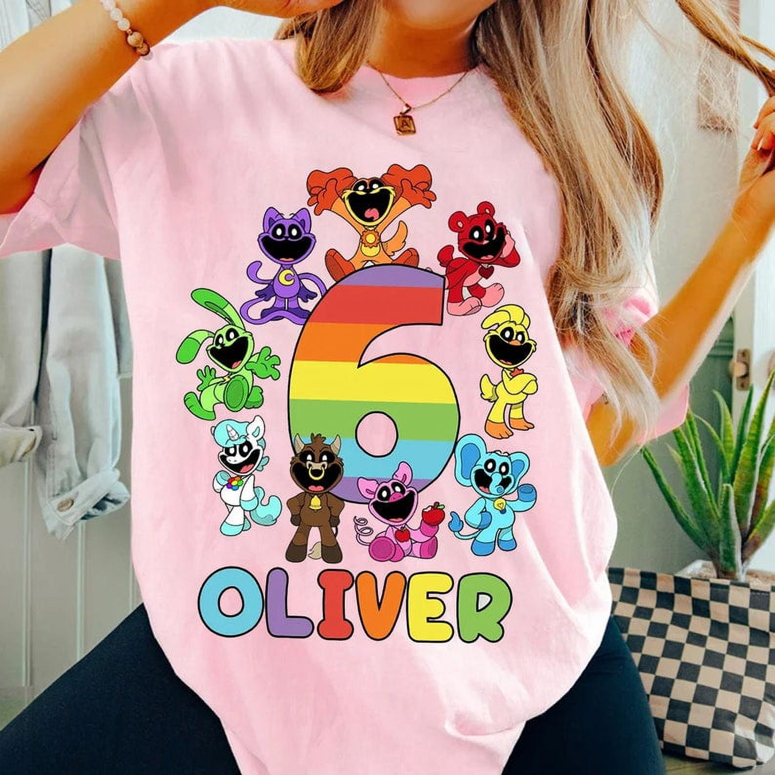 Poppy Playtime Chapter 3 Smiling Critters Catnap birthday Shirt ...