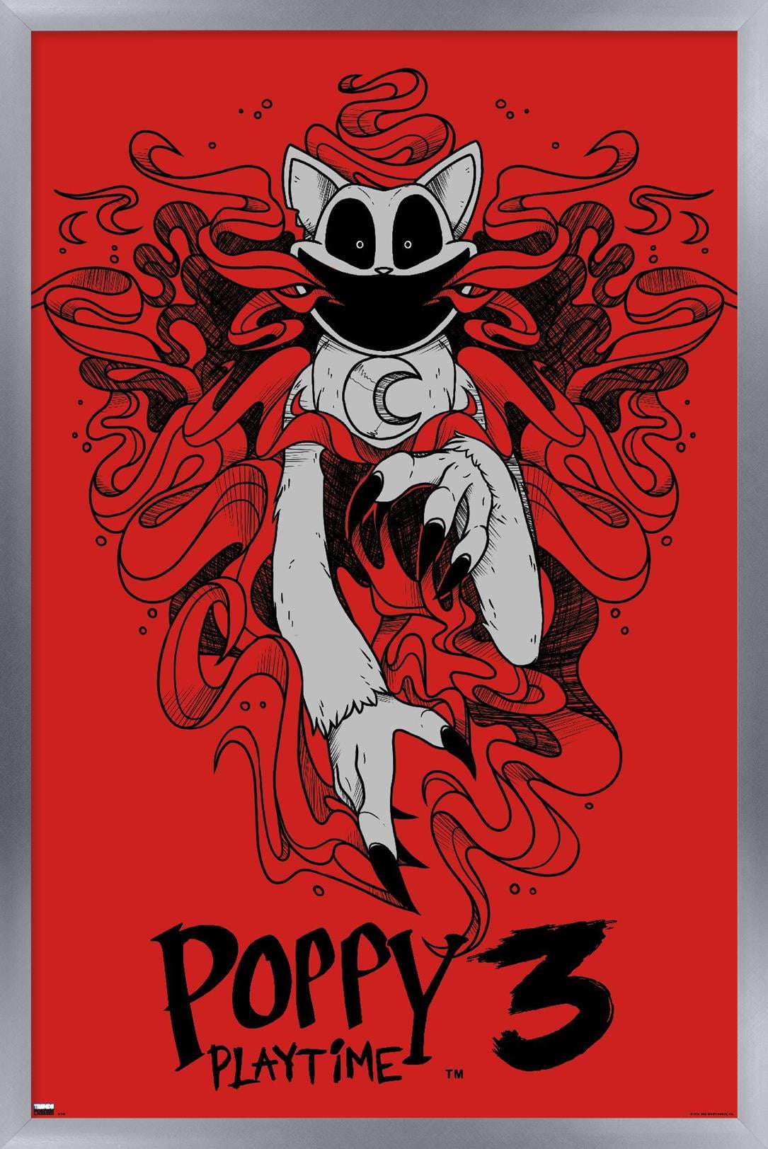 Poppy Playtime: Chapter 3 - Smoke Wall Poster, 22.375" x 34" Framed ...