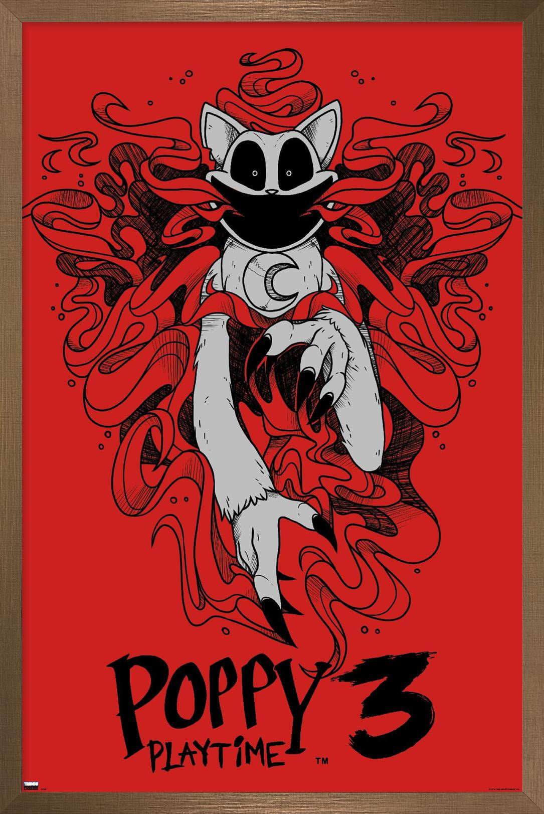 Poppy Playtime: Chapter 3 - Smoke Wall Poster, 22.375" x 34" Framed ...