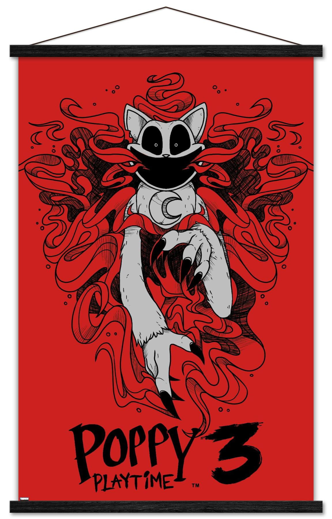 Poppy Playtime: Chapter 3 - Smoke Wall Poster with Magnetic Frame, 22. ...
