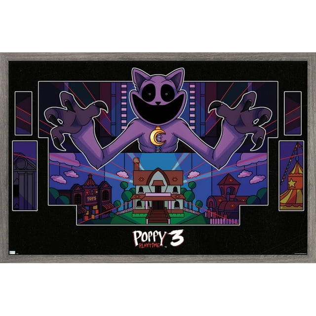 Poppy Playtime: Chapter 3 - Strings Wall Poster, 22.375" x 34" Framed ...