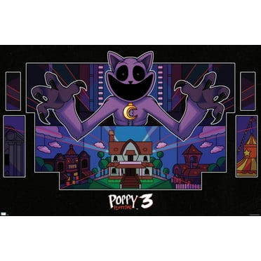 Poppy Playtime: Chapter 4 - Yarnaby Canvas Wall Poster, 14.725" x 22. ...