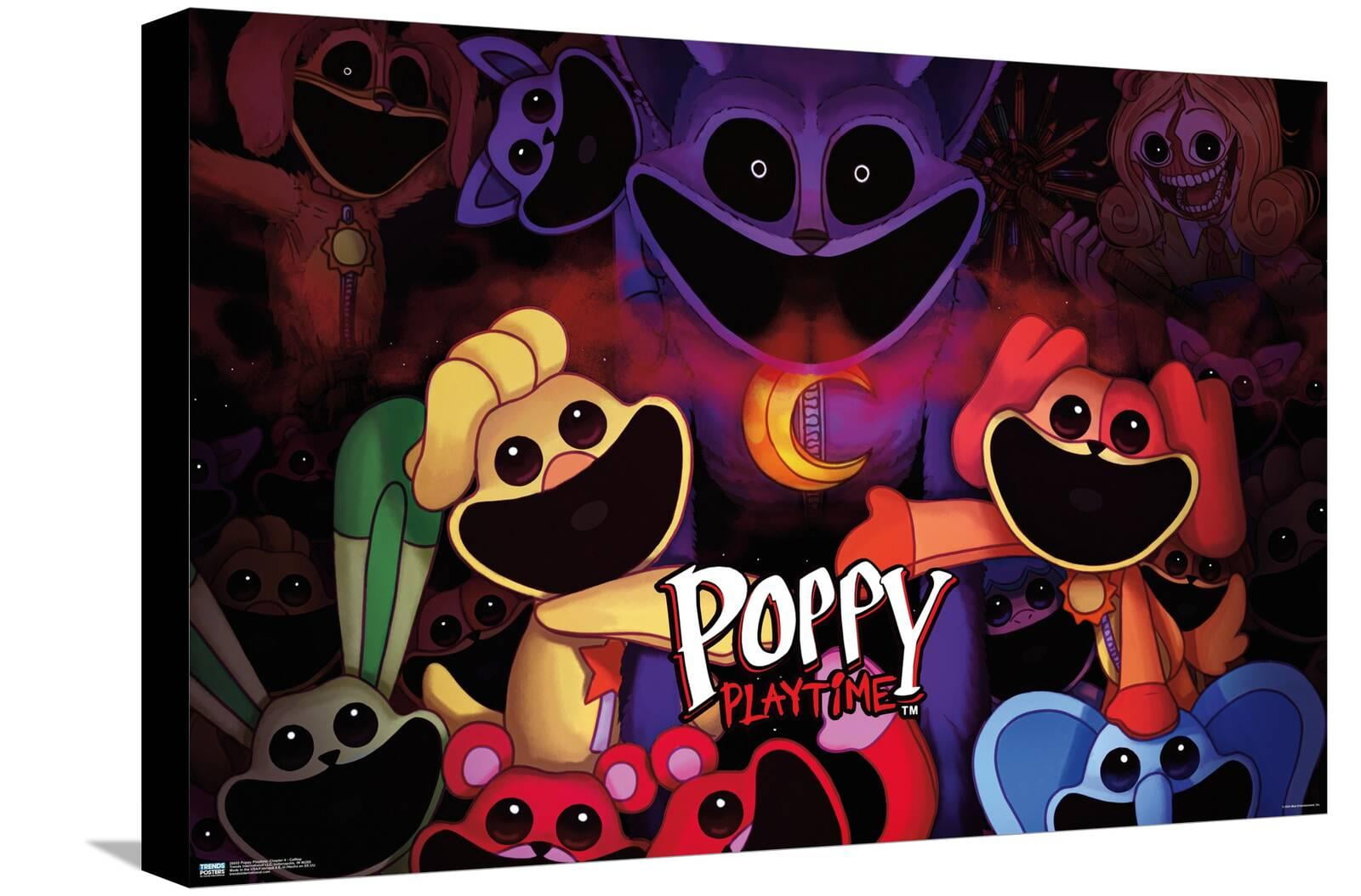 Poppy Playtime: Chapter 4 - CatNap Canvas Wall Poster, 14.725" x 22.375 ...