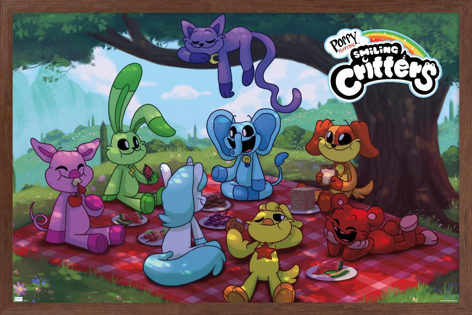 Poppy Playtime: Chapter 4 - Smiling Critters Picnic Wall Poster, 14.725 ...