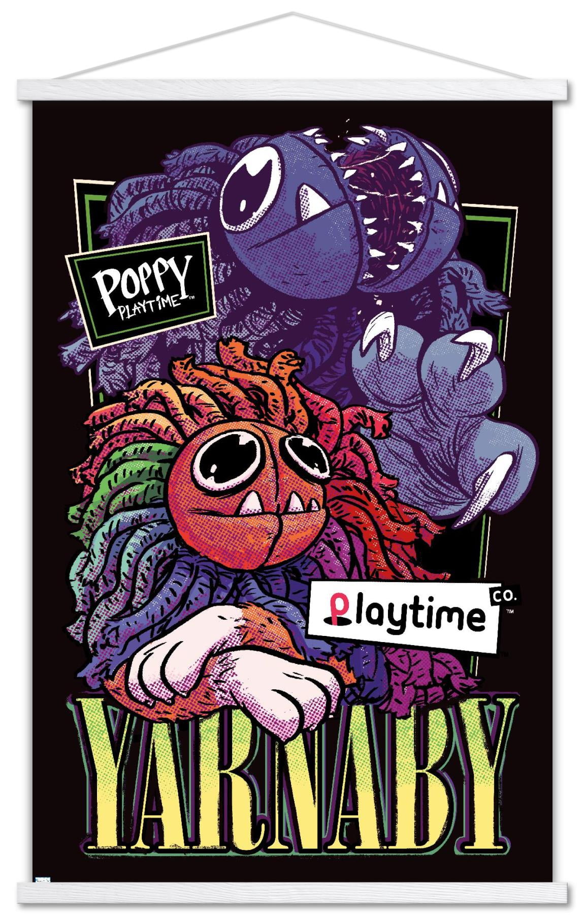 Poppy Playtime: Chapter 4 - Yarnaby Wall Poster with Magnetic Frame, 22 ...