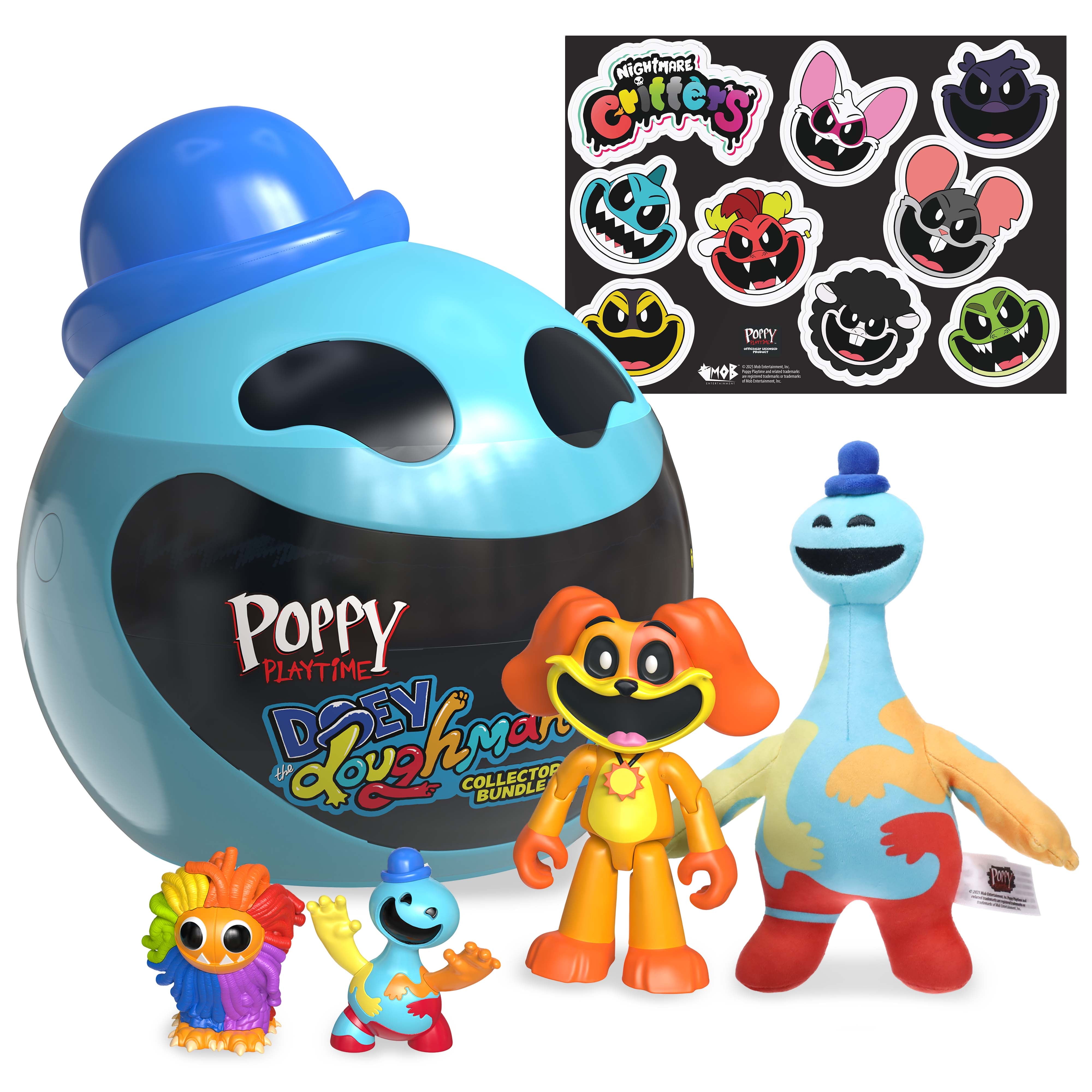 Poppy Playtime - Doey Collector Bundle (6 Items) - Walmart.com