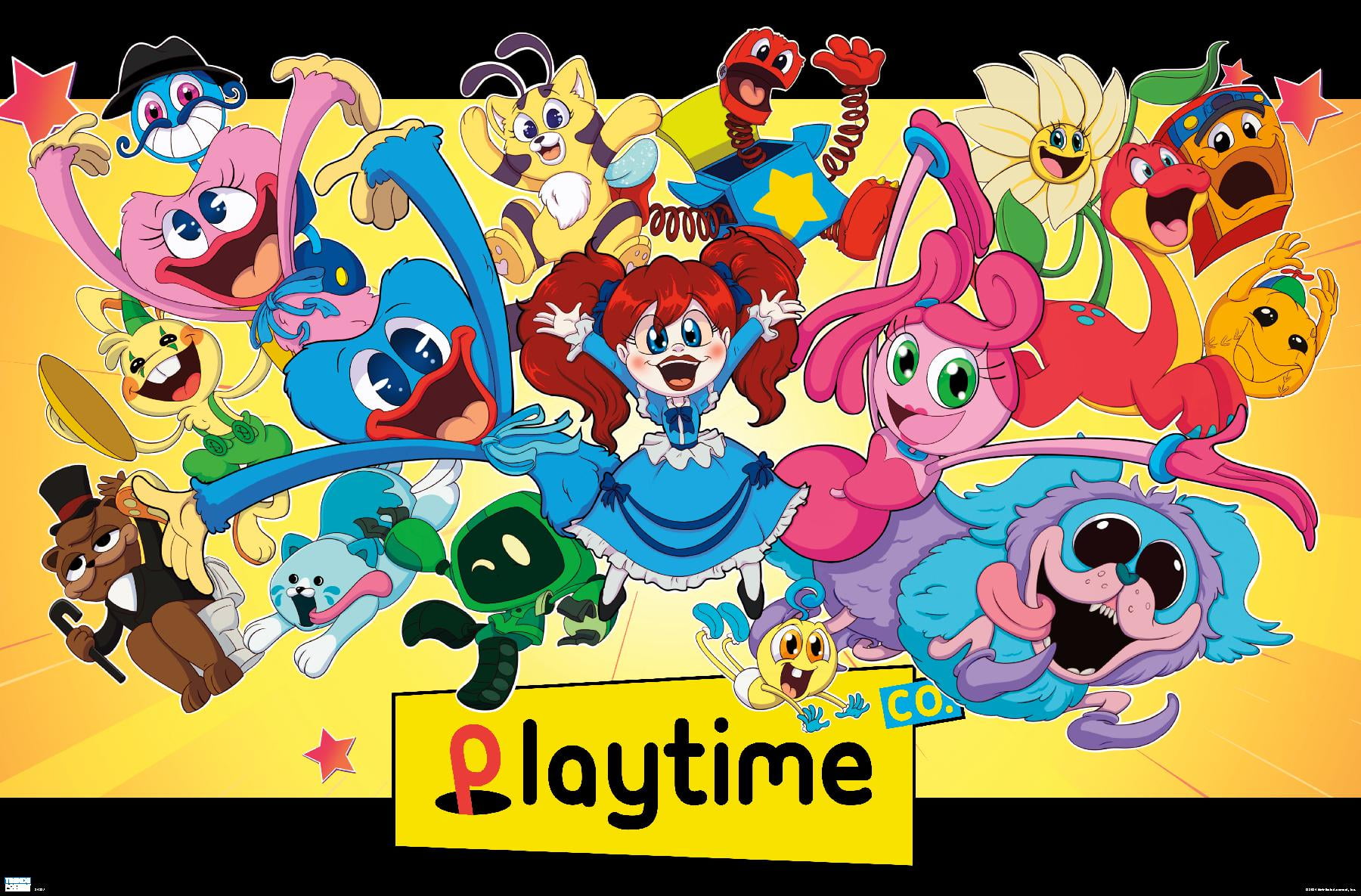 Poppy Playtime - Group Wall Poster, 22.375" x 34" - Walmart.com